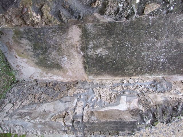 IX.8.6 Pompeii. Room 36, west wall, drawing of a landscape with an ...