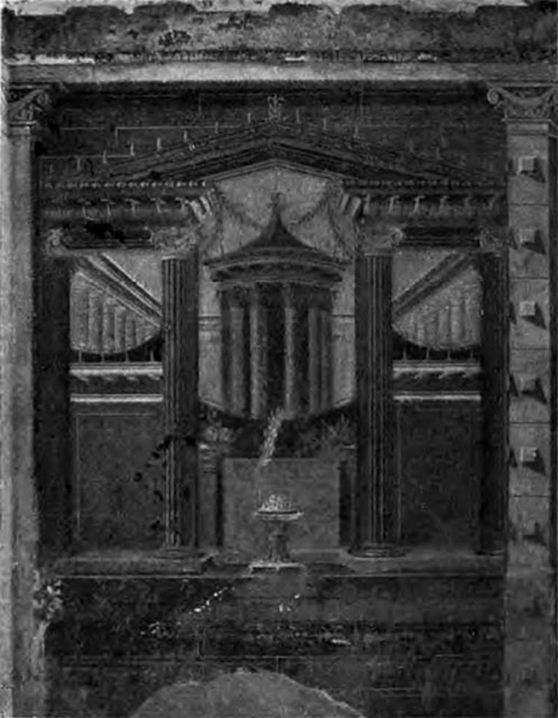 Villa of P Fannius Synistor at Boscoreale. 1900. Cubiculum M alcove ...
